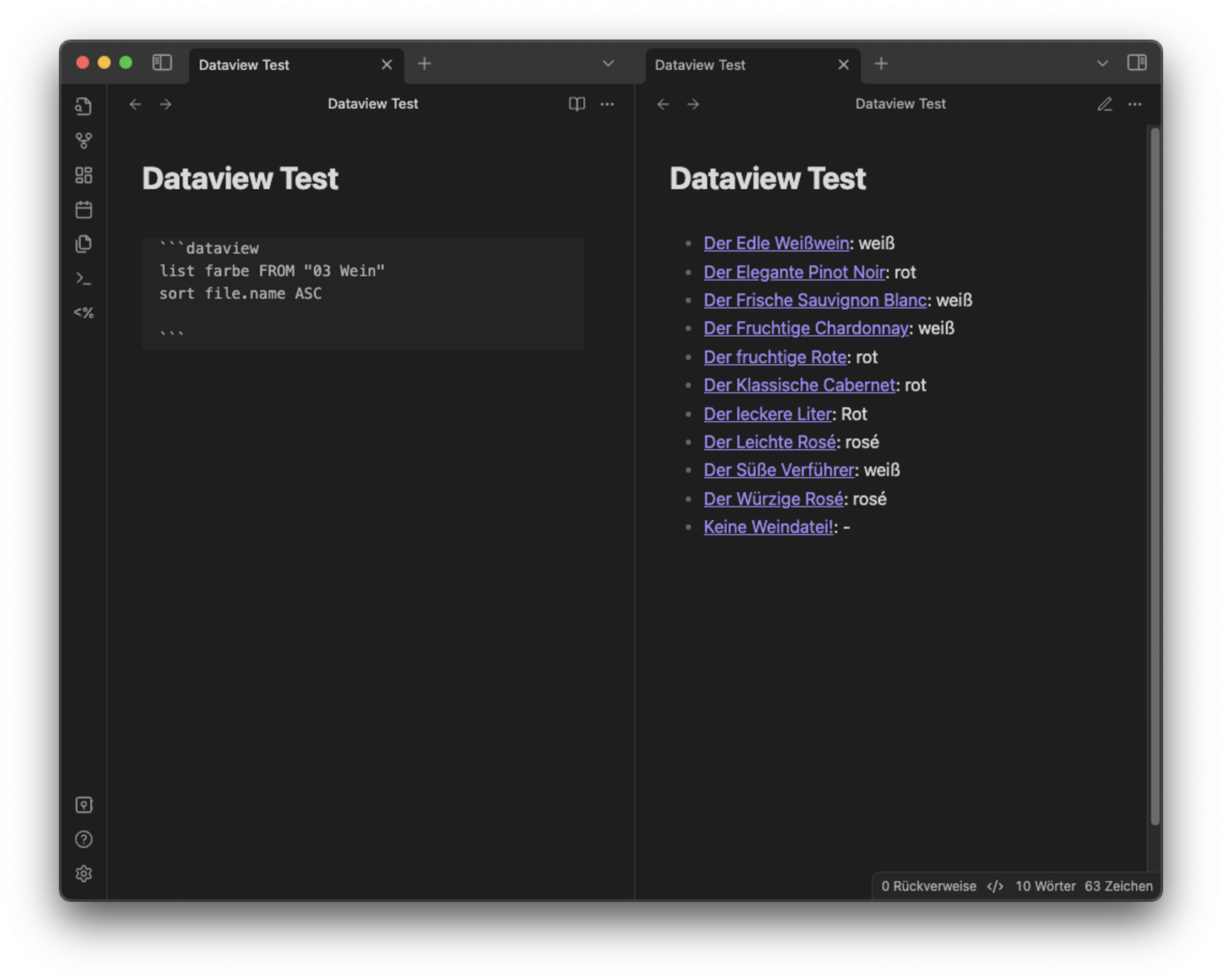 Obsidian Tutorial 4: Die Dataview Erweiterung - dit und dat